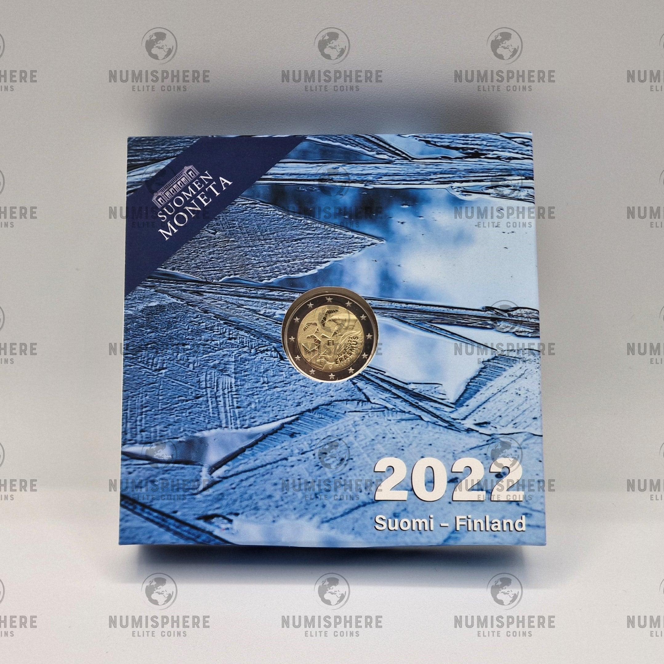 2022 Erasmus - 2€ Finlândia Proof – Numisphere - Elite Coins