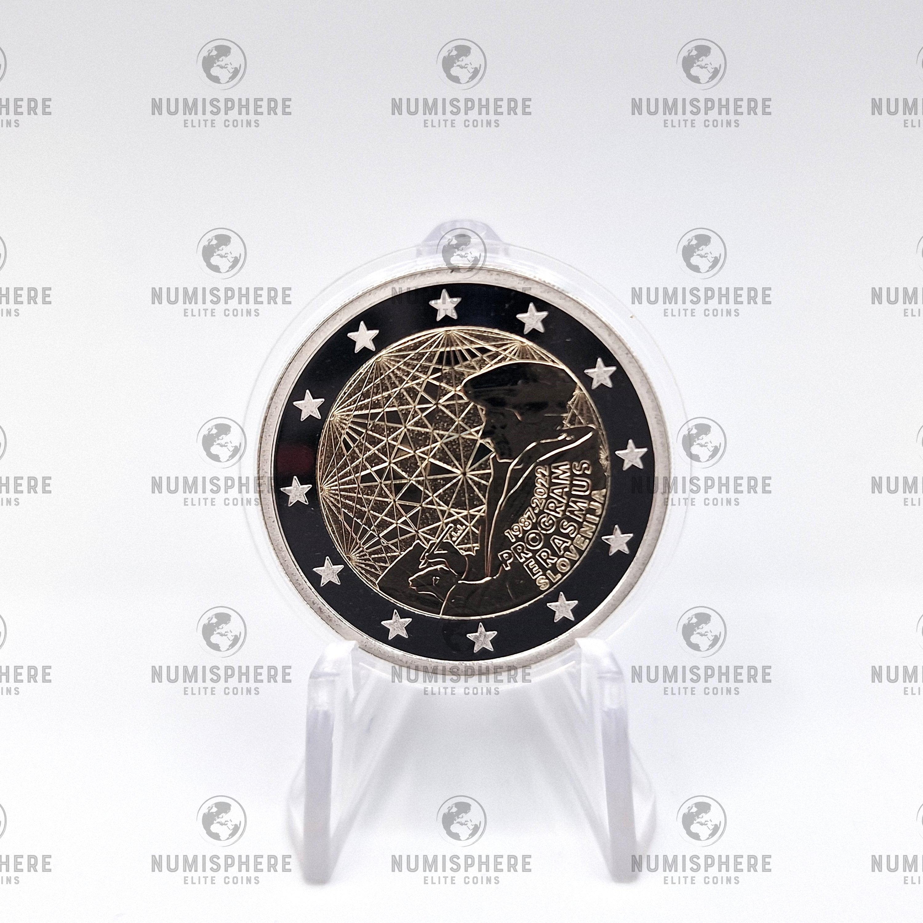 2022 Erasmus Program - 2€ Slovenia Proof – Numisphere - Elite Coins