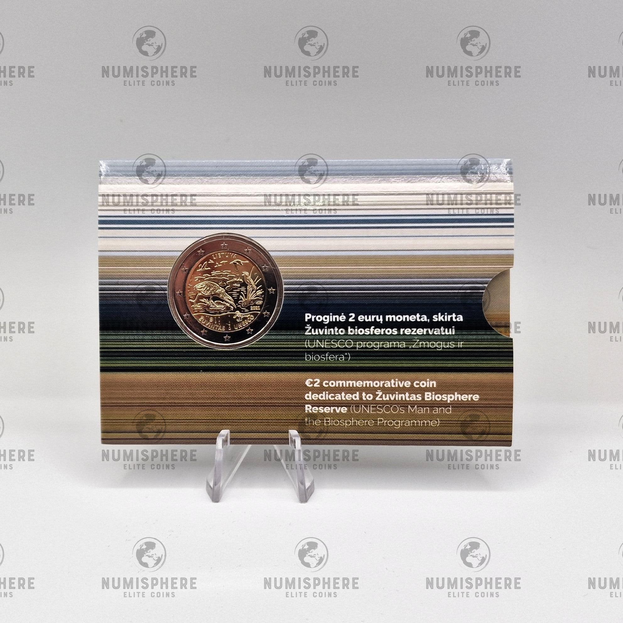 2021 Zuvintas Biosphere Reserve €2 - Lithuania Coincard – Numisphere ...